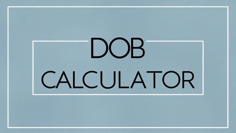 DOB Calculator in Astrology - AstroDunia