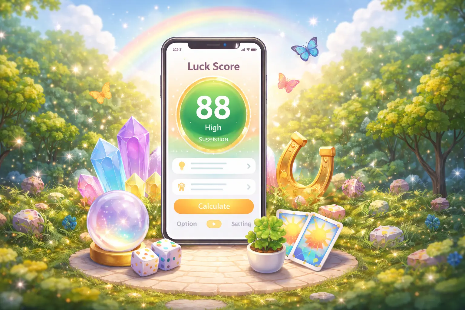 Today’s Luck Score Calculator - AstroDunia